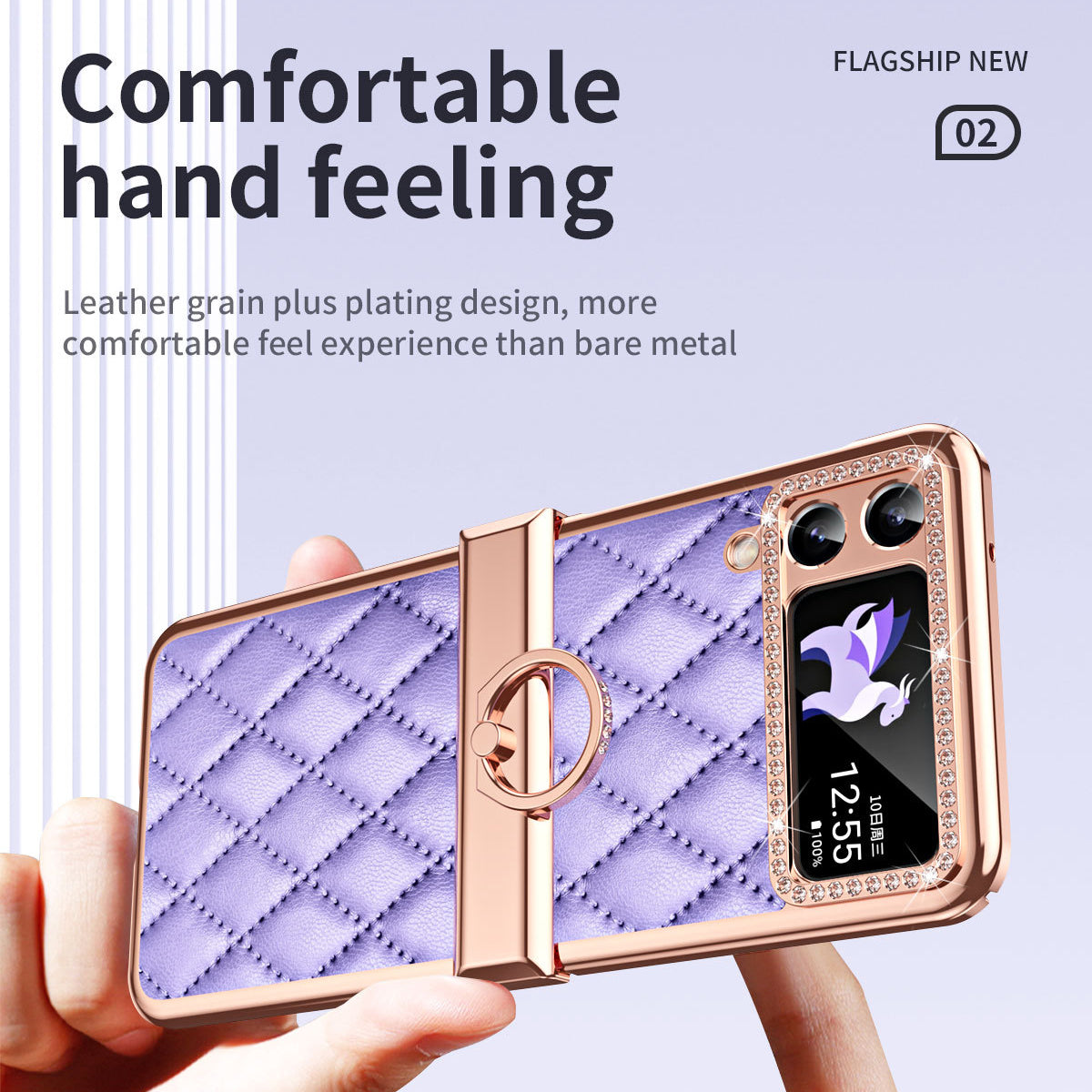 For Samsung ZFlip3/4/5 Folding All-inclusive Hinge Drop-proof Protecti ...