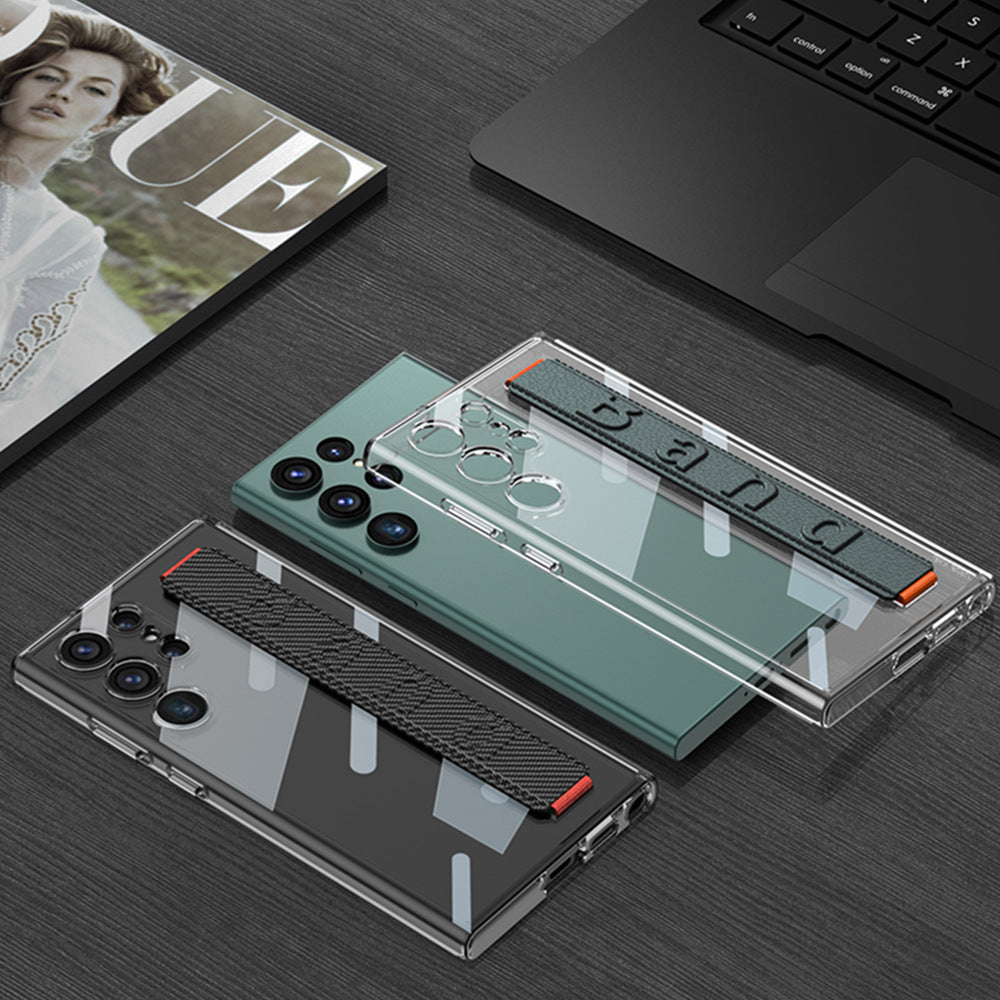 For Samsung S23 Ultra Phantom Wristband Anti Drop Phone Case – Lovreko